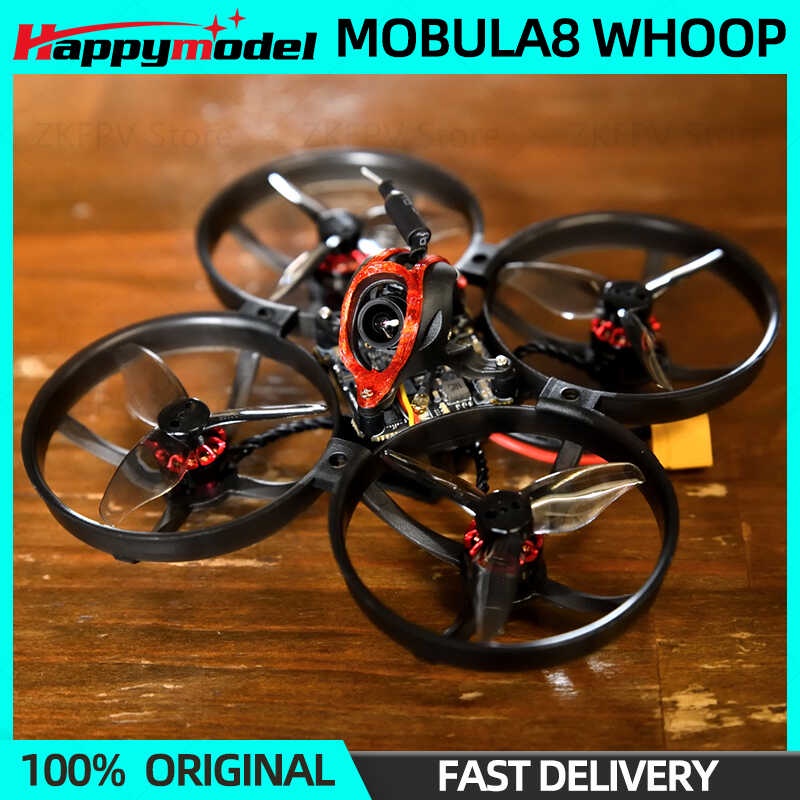 Happymodel Mobula 8 Mobula8 Micro FPV Whoop Quadcopter Drone 1-2S 85mm ...