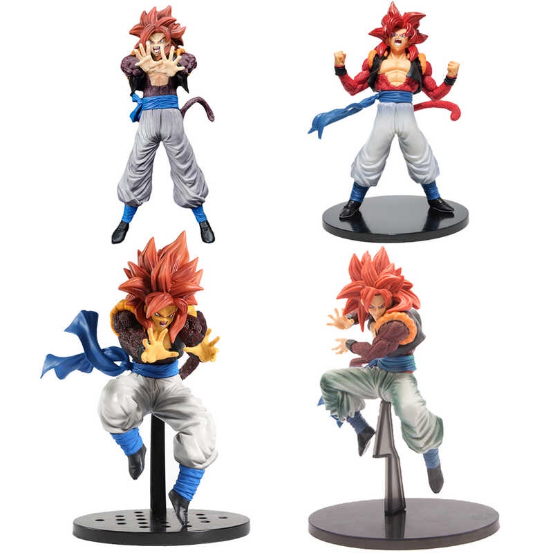 GT Son Super Saiyan 4 Gogeta PVC Action Figures Anime Dragon Ball Z ...