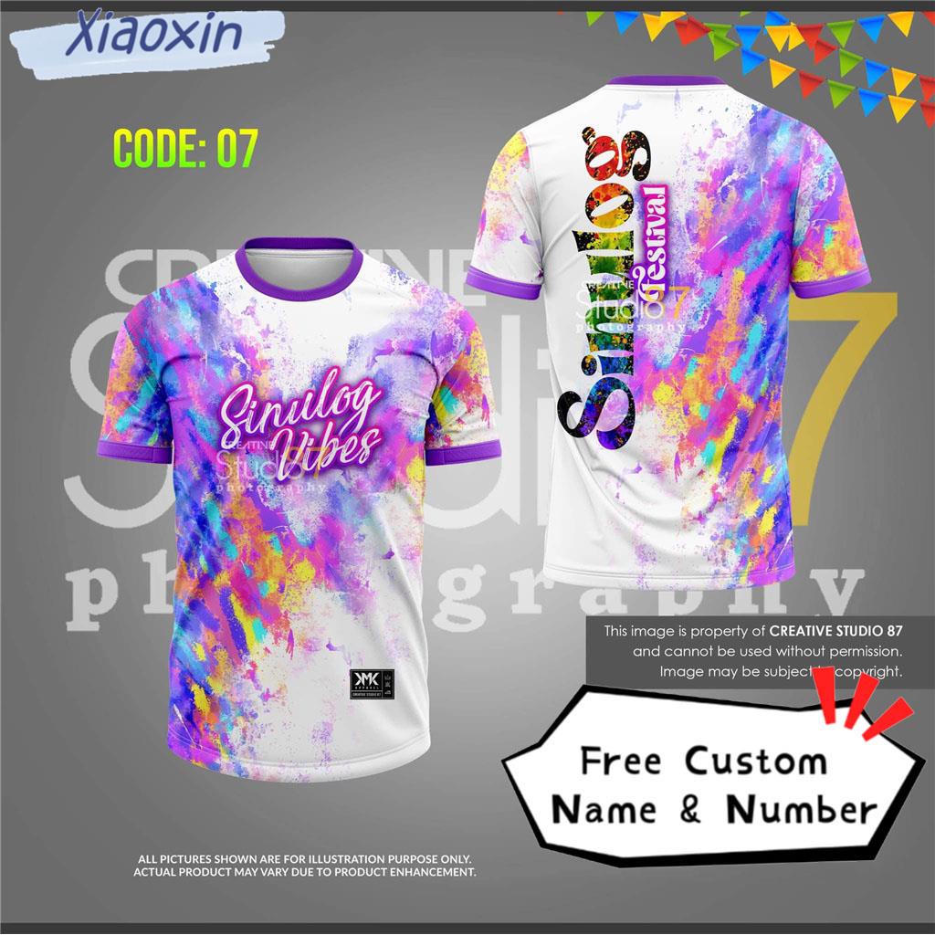【Free Custom Name & Number】SINULOG SHIRT FULL SUBLIMATION FOR MEN AND ...