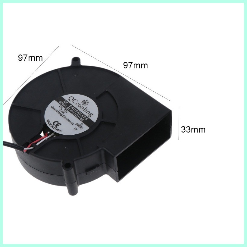 ♣ Blower Fan Air Blower Kalan DC 12V portable blowe cooking blower ...