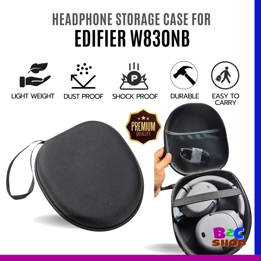 Edifier W830NB Wireless Headphone Compatible Protective EVA Case ...