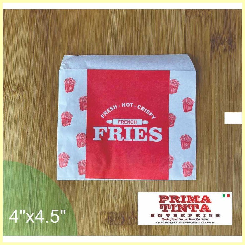 50g French Fries Wrapper / pouch Food Grade (100pcs) | Shopee Philippines