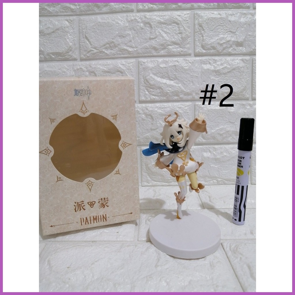 Genshin Impact Paimon Diluc Venti Amber Traveler Aether Lumine Klee ...