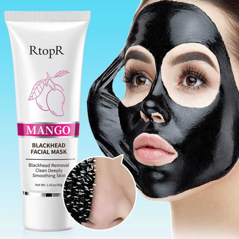 Xj Rtopr Mango Blackhead Remover Nose Pack Facial Cleaning Shrink ...