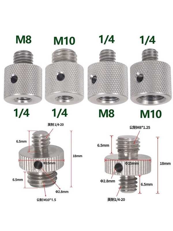 Mag-conversion screw, rearview mirror screw hole adapter, m8m10 inch ...