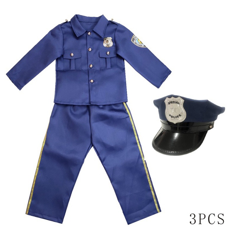 Child Police Uniforms Play Costumes NYPD Uniforms American Police ...