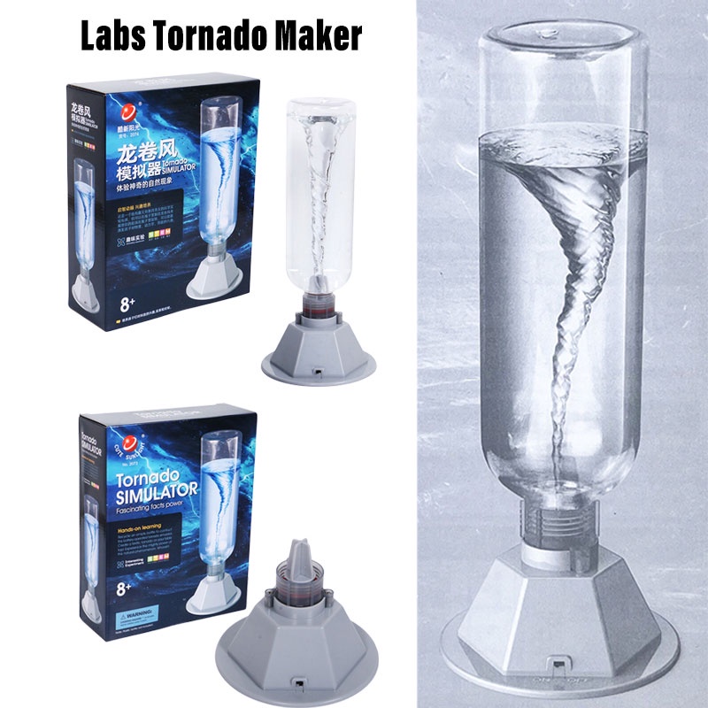 Creative Kids Labs Tornado Maker Interactive Educational Toy Stem Kit ...