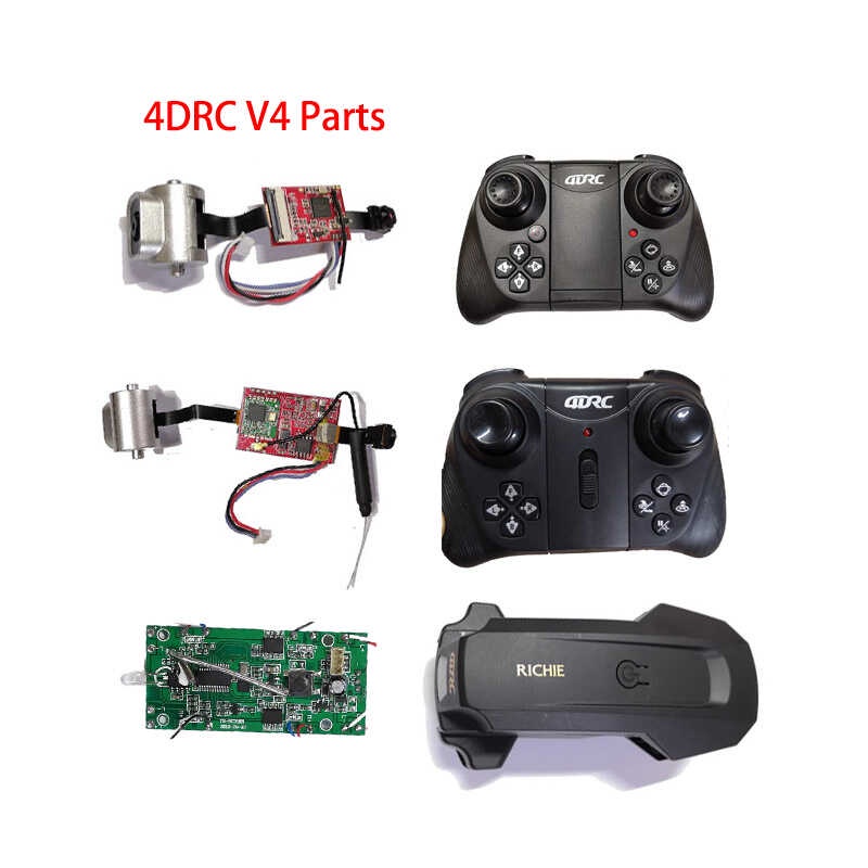 4DRC V4 RICHIE Mini Rc Drone 4K Camera PCB Board Controller 4D-V4 ...
