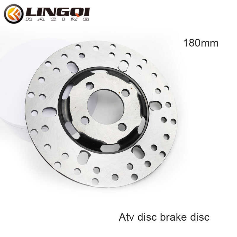LINGQI Motorcycle 180mm Disc Stainless Steel Brake Disk Plate For ...