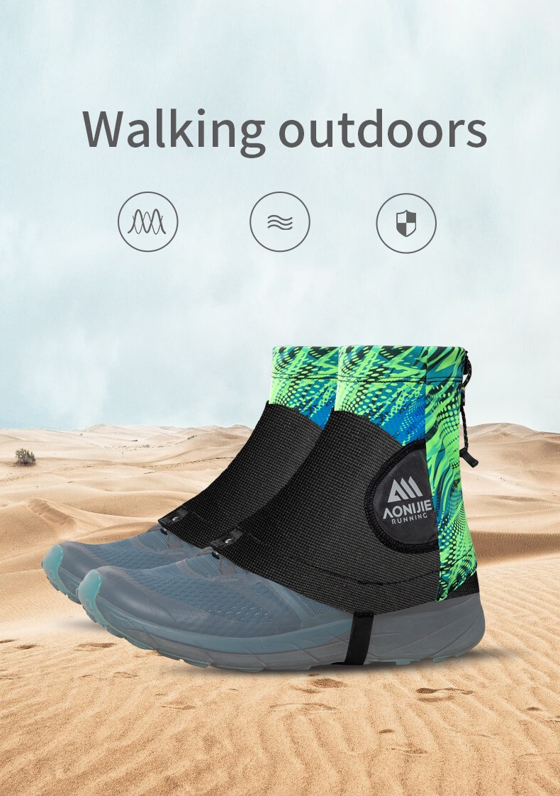 AONIJIE E4421 Running Shoe Covers Hiking Trail Gaiters Women Men ...