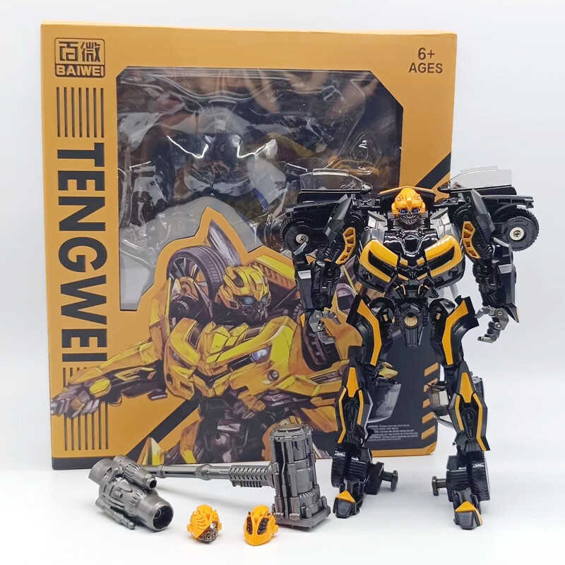 Toy Big Transformer Optimus Prime Bumblebee Robots Car Deformed Truck ...