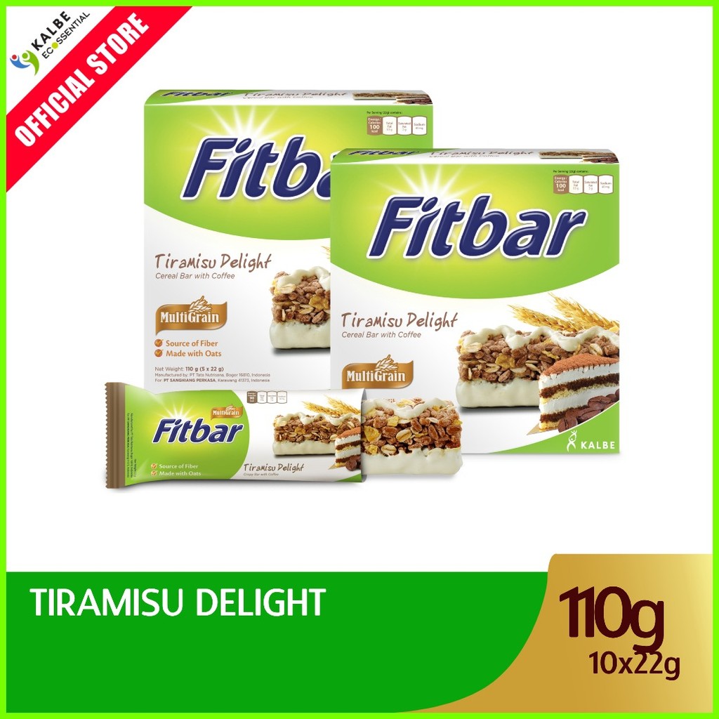 § ۞ Fitbar Cereal Bar Pack of 10 Multipack (10 x 22g) | Shopee Philippines