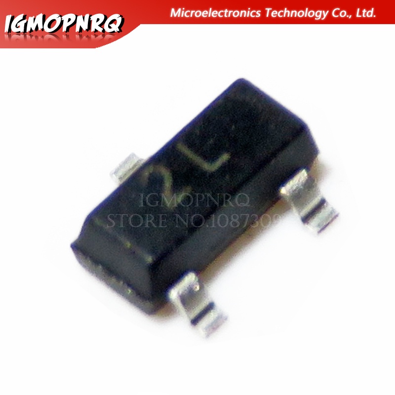 100pcs 2N5401 MMBT5401 2L SOT23-3 Bipolar Transistors - BJT PNP ...