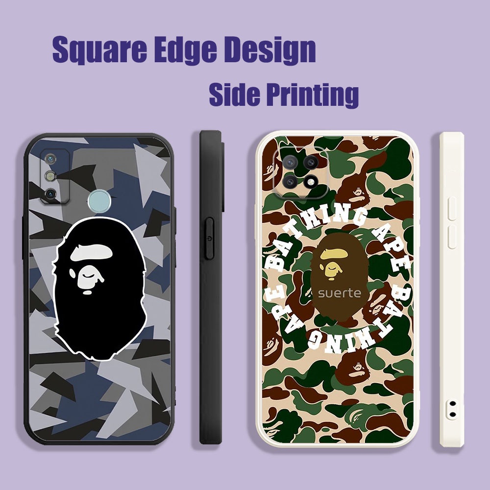 Case For iPhone 11 12 Pro Max 6 6s Plus SE Print Bape Bathing Ape Logo ...