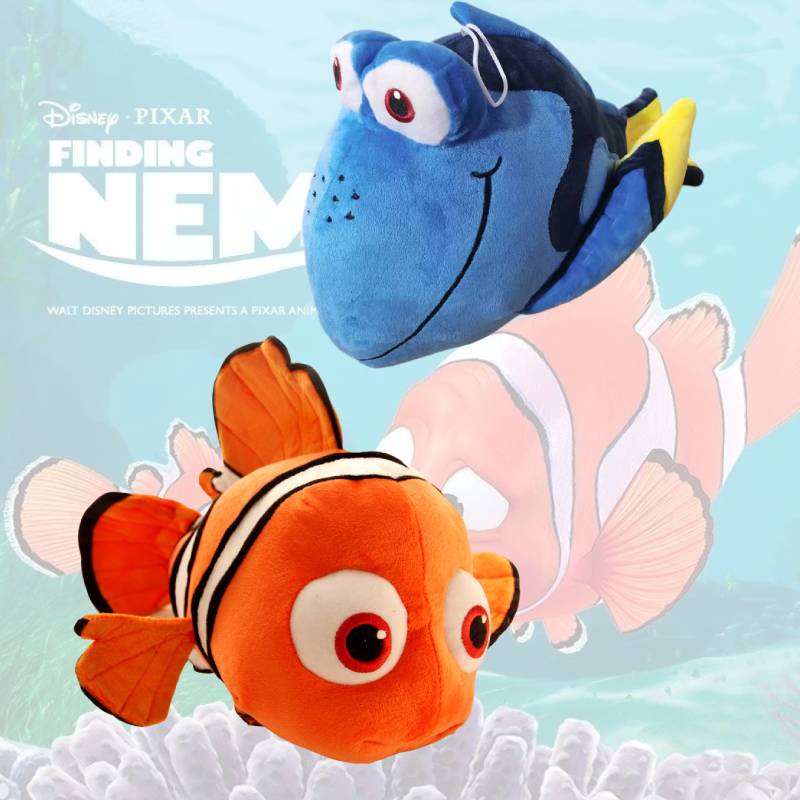 Lovely Underwater Adventure Finding Nemo Plush Toy Nemo Clownfish And ...