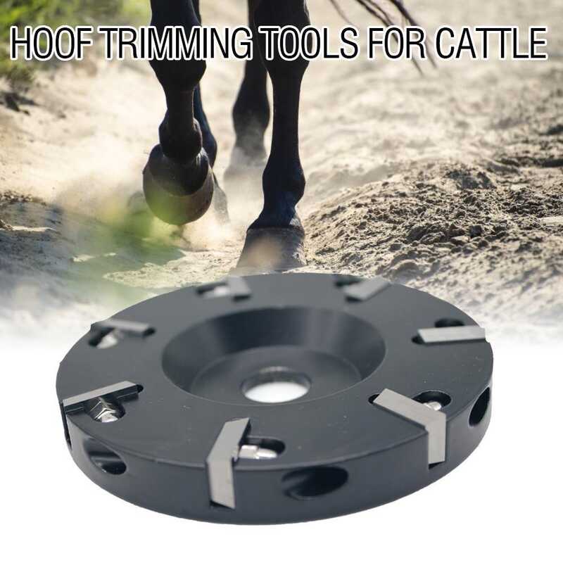 Cow Cattle Hoof Trimming Cutter Livestock Sheep Foot Blade Trimmer Disc ...