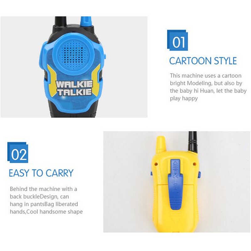 Talkies Walkie Kids Toy Mini Portable Handheld Intercom Radio ...