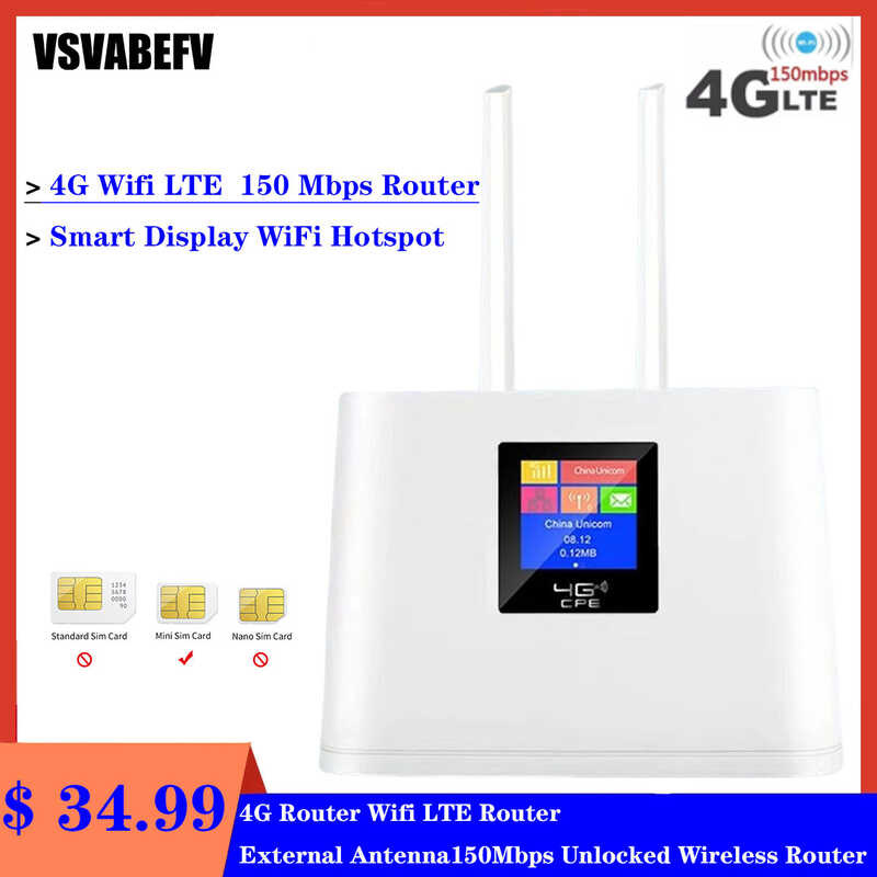 150Mbps Unlocked Wireless Router gamit ang Sim Card Portable WiFi ...