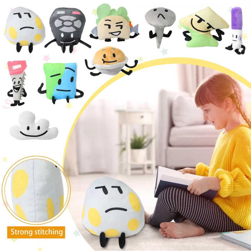 X Four Battle For Dream Plush Doll Cosplay Bfdi Plushies Soft Toy ...
