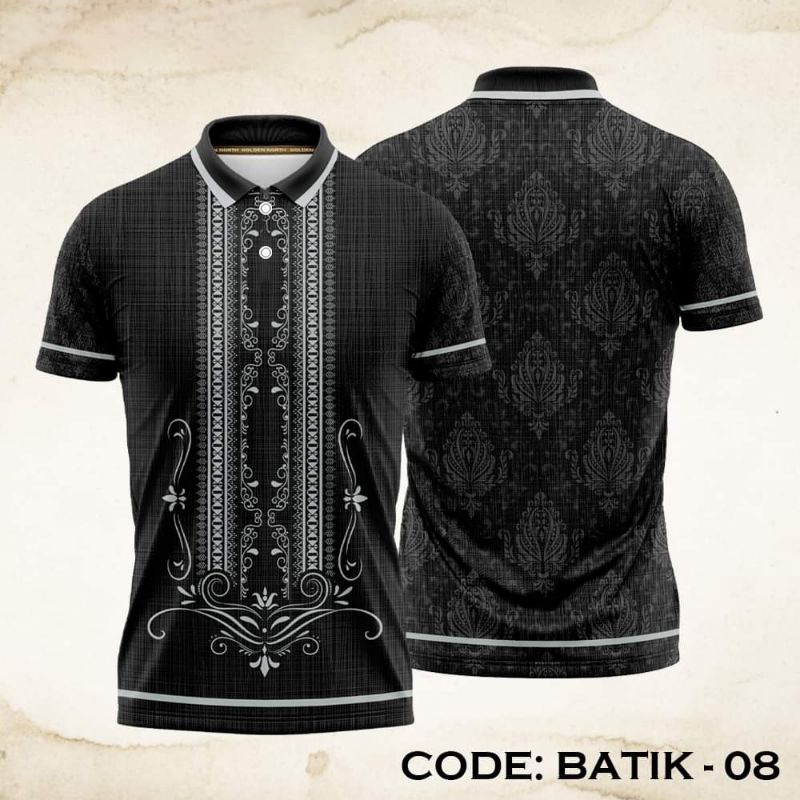 asean inspired ethnic attire barong agalog batik polo for men ...