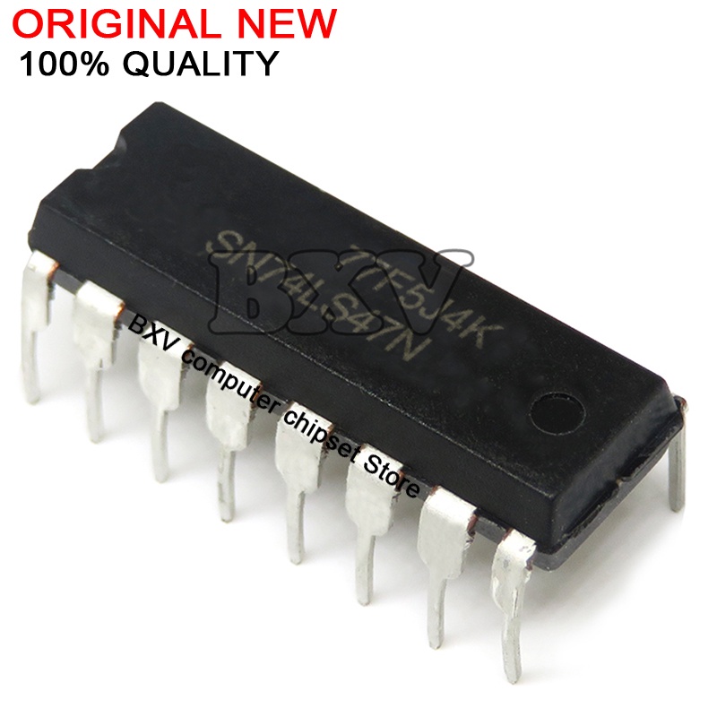 10piece 74LS47 SN74LS47N 74LS83 74LS85 74LS112 SN74LS112N 74LS138 ...