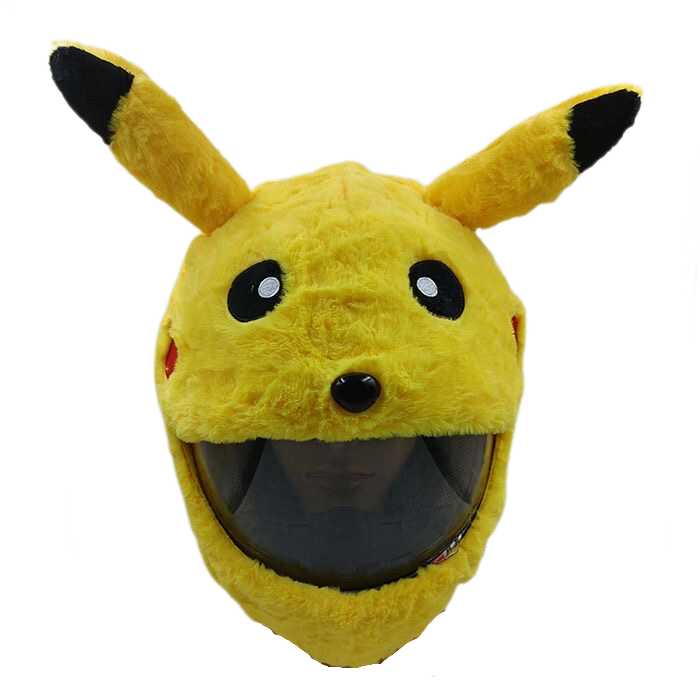 40 Styles Crazy Fun Pikachu Helmet Cover, Easy To Install Dust Cap For ...
