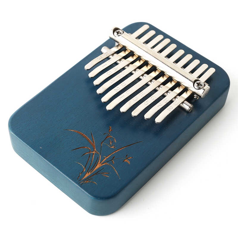 Portable 10 Key Mini Kalimba Finger Percussion Kalimba Wood Keyboard ...