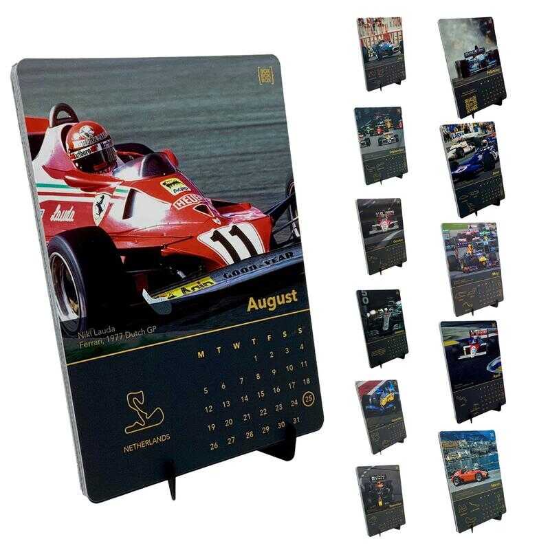 1 Racing Calendar For F1 Fans 2024 New Formulas One Racing Calendar ...