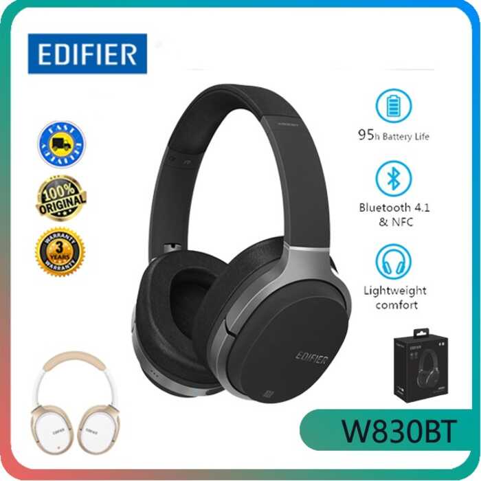 EDIFIER W830BT Bluetooth Headset Stereo HIFI Bluetooth Noise Reduction ...