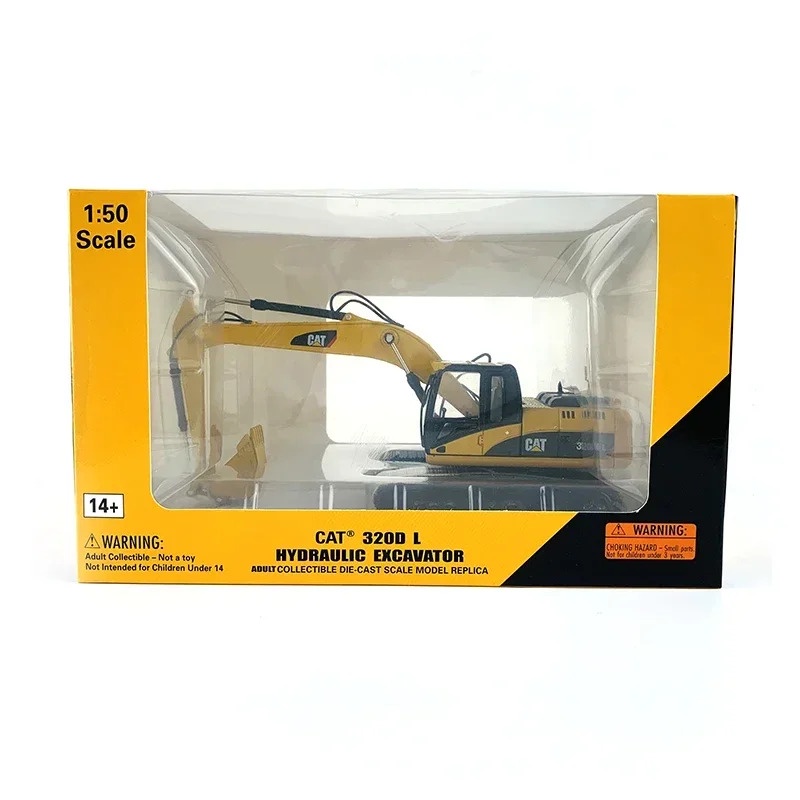 1/50 Scale CAT 320D L Excavator Alloy Engineering Vehicle Model Diecast ...