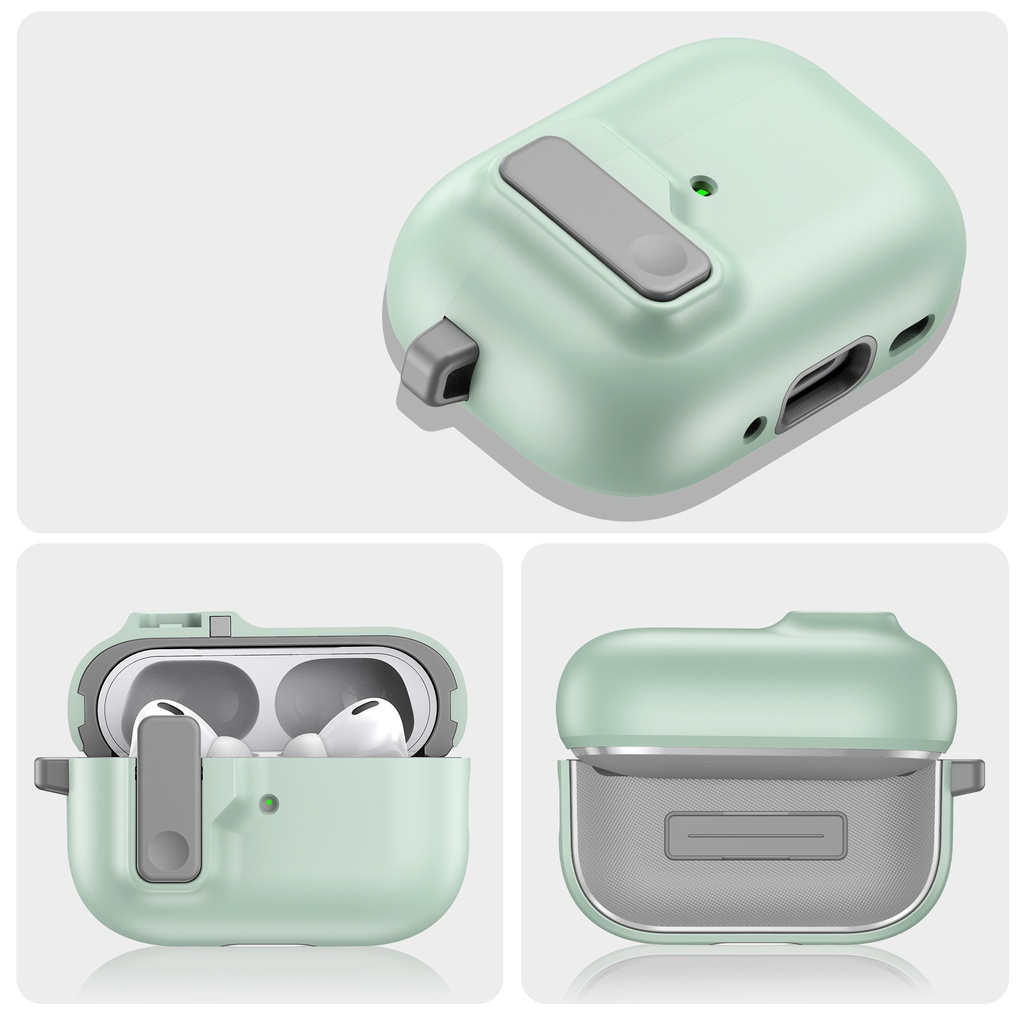 Security Lock Cover For AirPods Pro 1 2 3 Case For AirPods Pro2 Pro 2nd ...