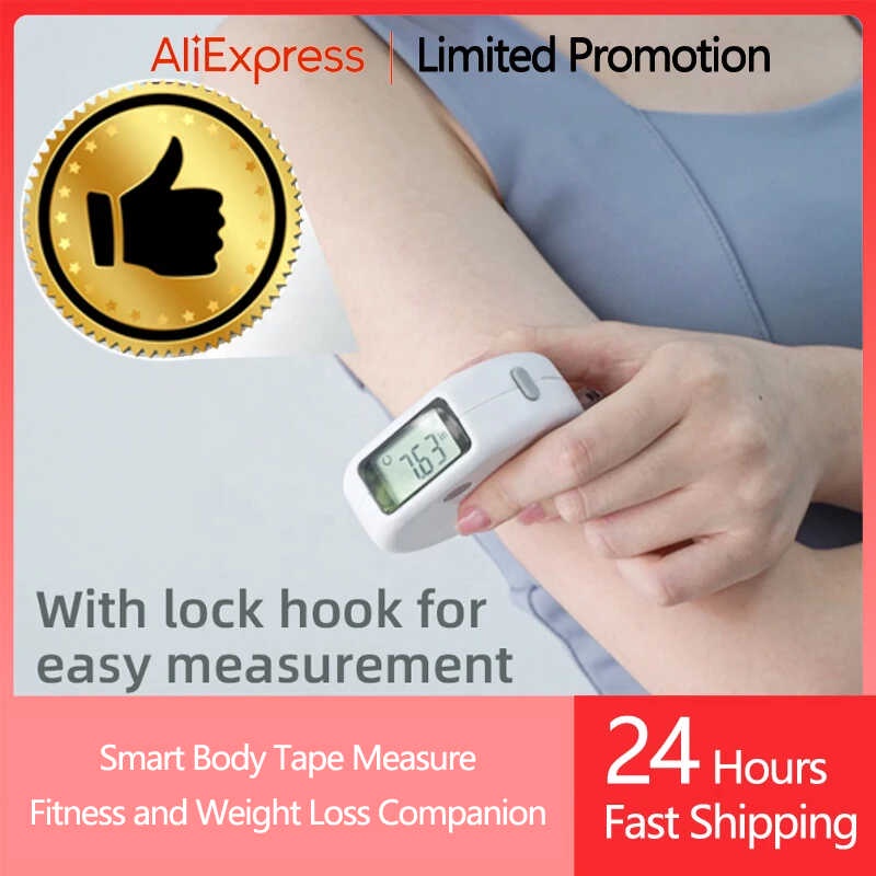 Ang Smart Tape Measure Digital Self Tightening Tape Measure Soft Inch ...