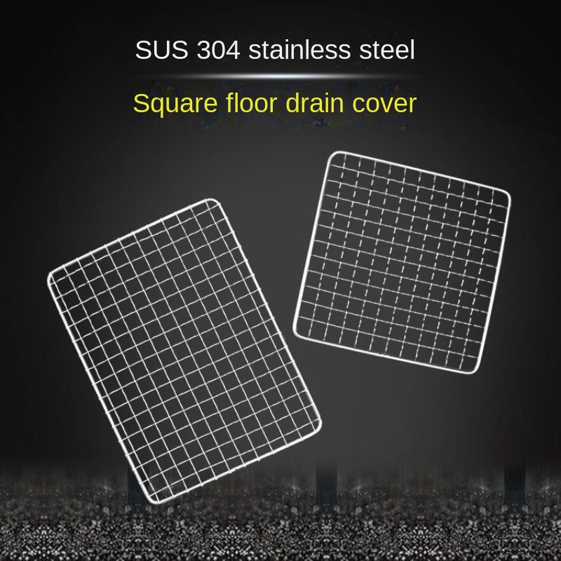 Sewer Mouse-Proof Floor Drain Outdoor Drain Filter Stainless Steel Side ...