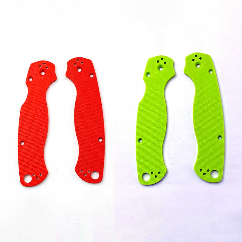 G10 Custom Made Knife Handle Patches Grips Scale para sa Spyderco C81 ...