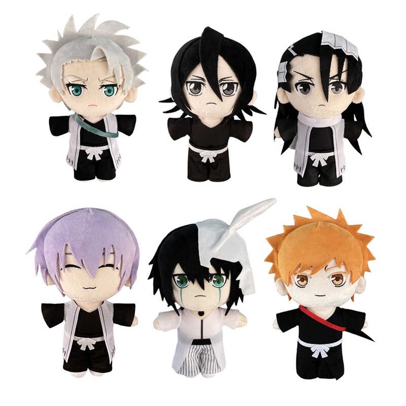 20Cm Bleach Plush Ulquiorra Cifer Hitsugaya Toushirou Doll Toy Kurosaki ...