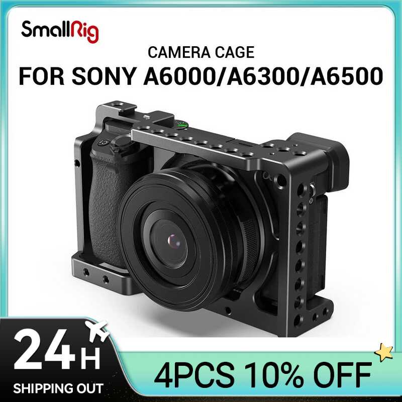 SmallRig - Mini DSLR Camera Cage para sa Sony a6000/ A6300 / A6500 ...