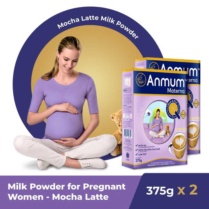 Anmum Materna Pregnancy Milk Powder Mocha Latte 375G x2 | Shopee Philippines