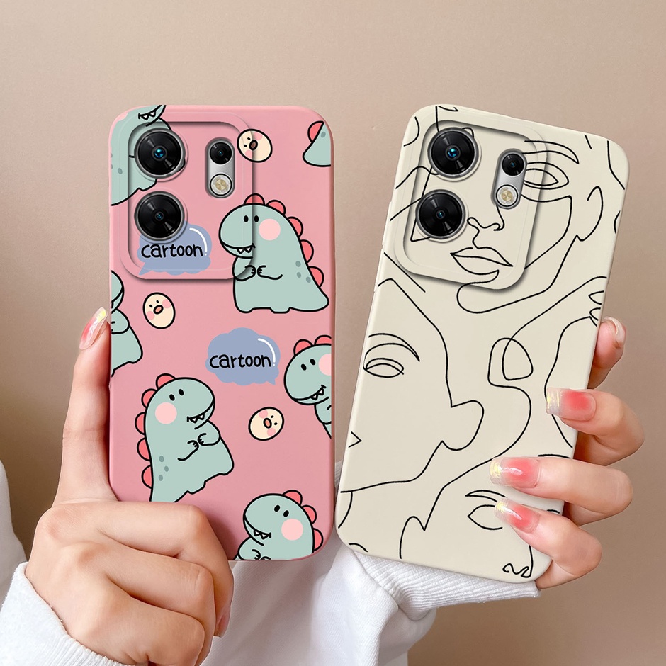 For Tecno Infinix Zero 30 4G 5G Case Cute Dinosaur Cartoon New Design ...