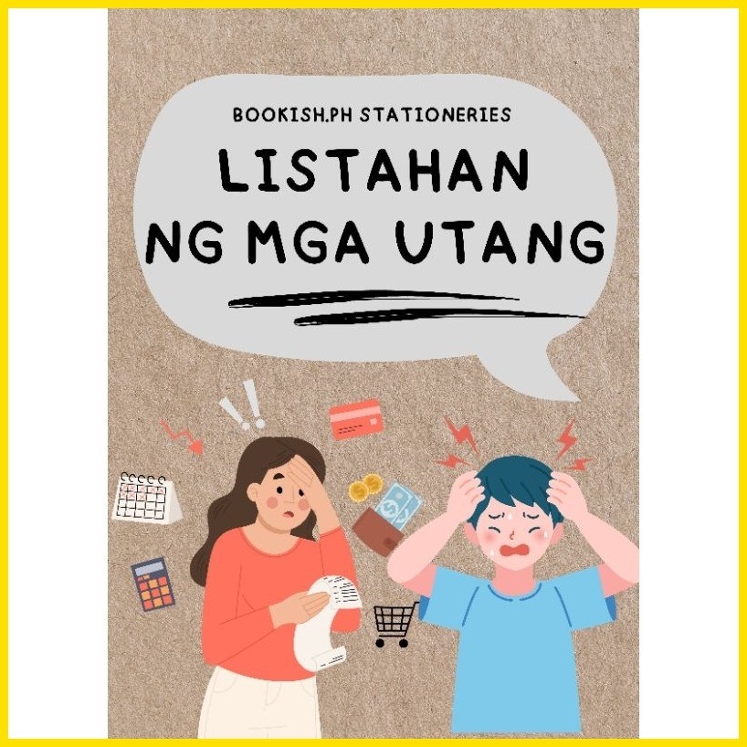 ⊙ Personalized Listahan ng mga Utang (Loan Credit Tracker) | Shopee ...