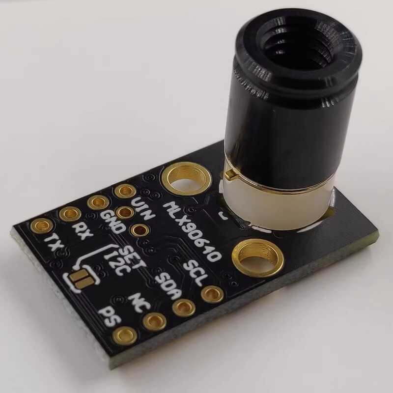 MLX90640BAA/B 32 * 24 infrared temperature measurement dot matrix ...