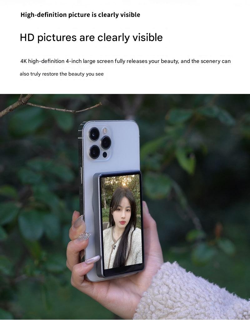 2025 New Selfie Wireless Monitor Screen Recording Display Magnetic ...