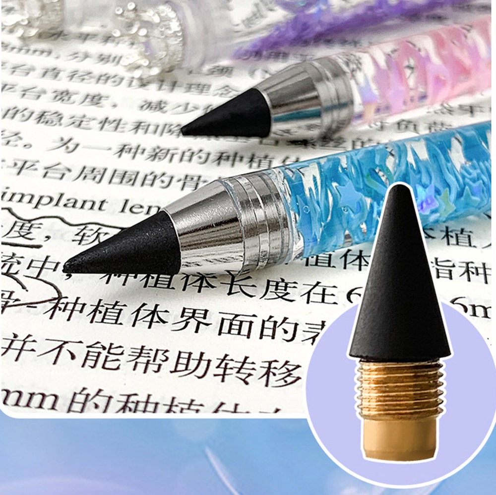 Colorful Unlimited Writing Pencil Without Sharpening Pencils Detachable ...