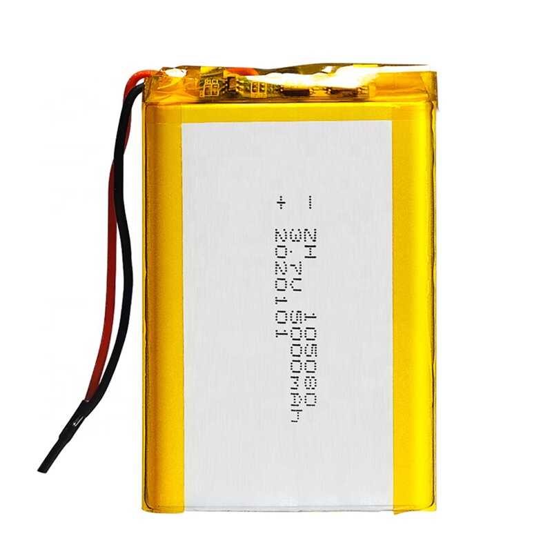 105080 3.7V 5000Mah 5Ah Lipo Lithium Ion Li Polymer Battery Na May Pcm ...
