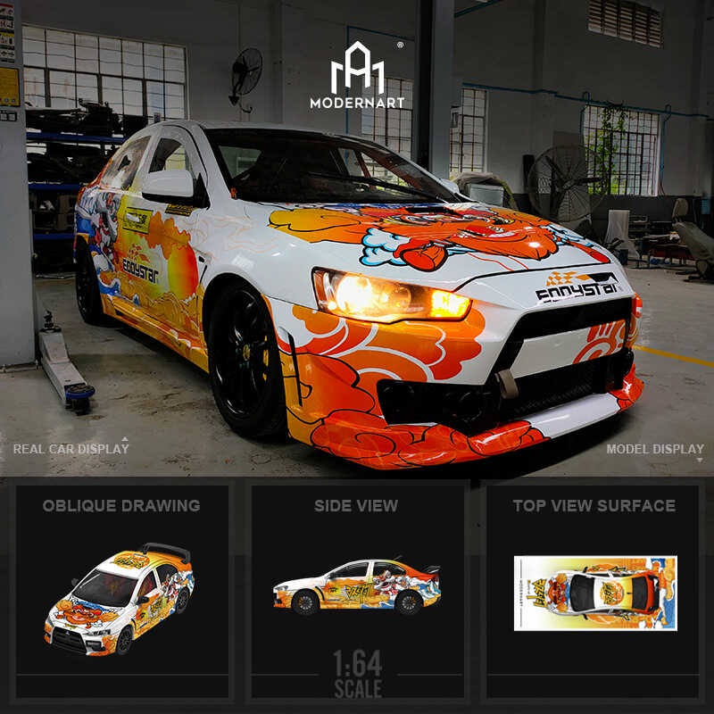 Modernart Trendy Art 1: 64 Mitsubishi EVO Tenth Generation Lion ...