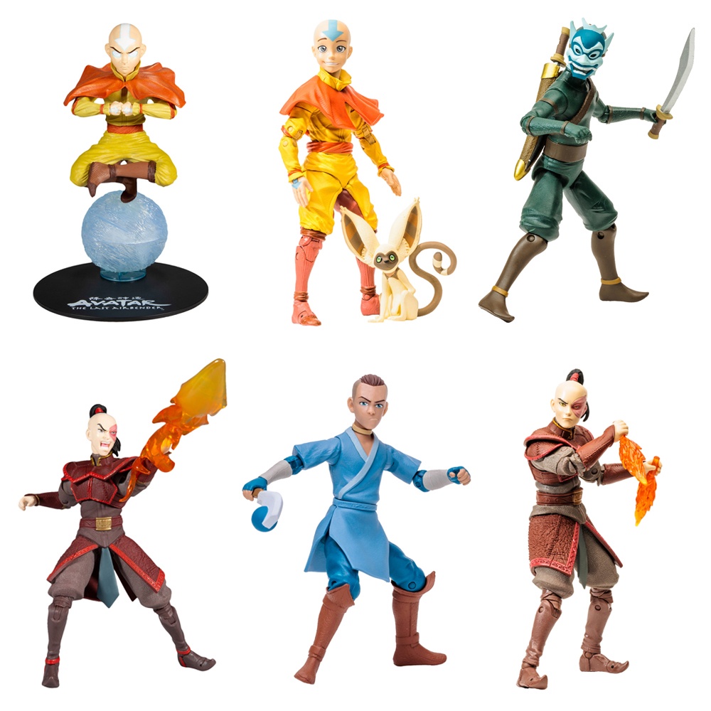 【TERAZO】 McFarlane Avatar: The Last Air Bender Action Figure Doll ...
