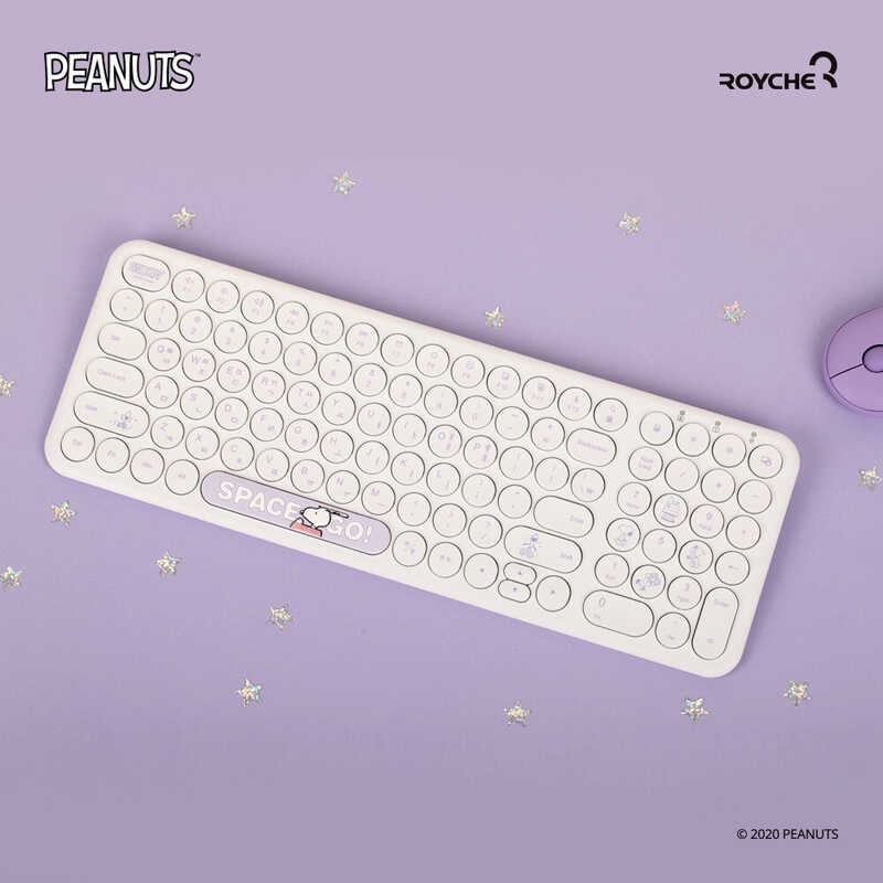 Peanuts Royche Slim Wireless Silent Keyboard | Shopee Philippines