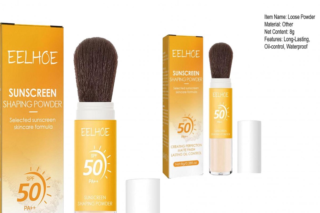 JEN Oil-absorbing Loose Powder for Shine Control Long-lasting Loose ...