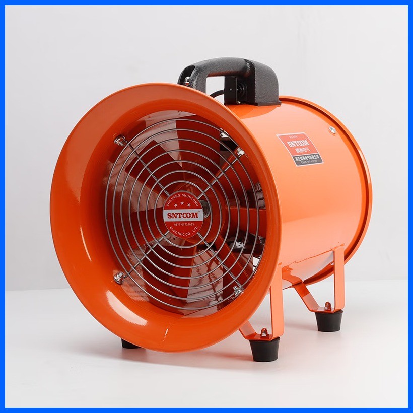 MIDOO Ventilation Fan 8 10 12inches Portable Axial Flow Fan Industrial ...