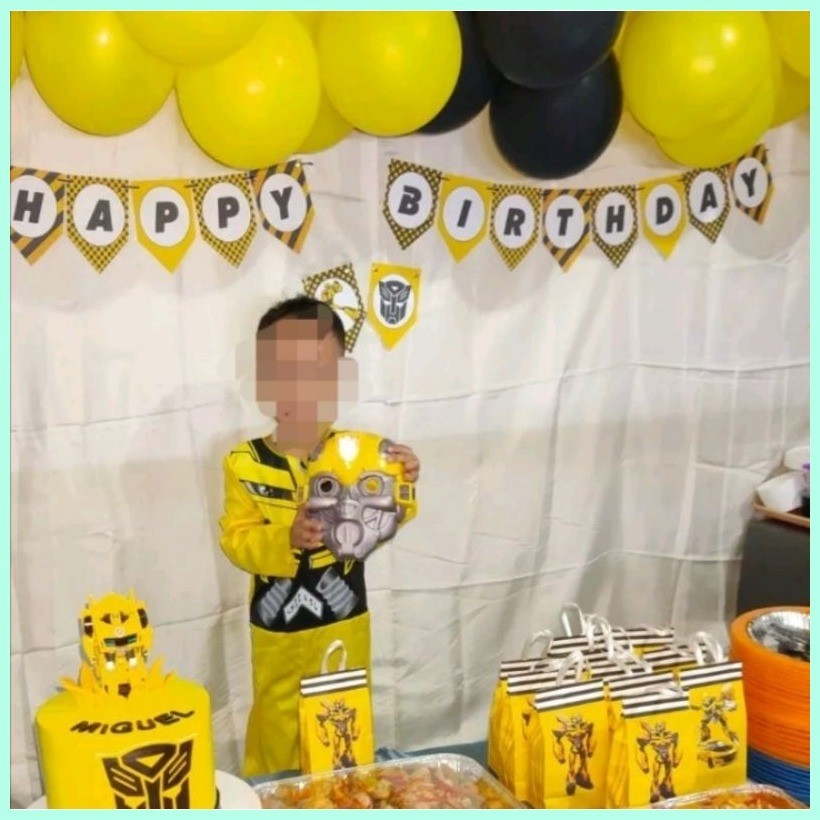Transformers bumblebee theme happy birthday banner | Shopee Philippines