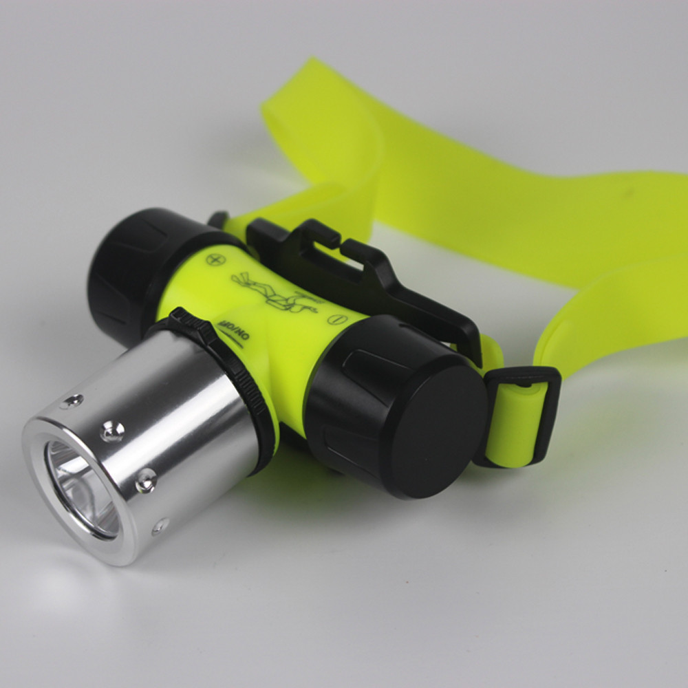 Diving Headlamp IPX8 Waterproof Dive Suits Lamp Light Underwater 60m ...